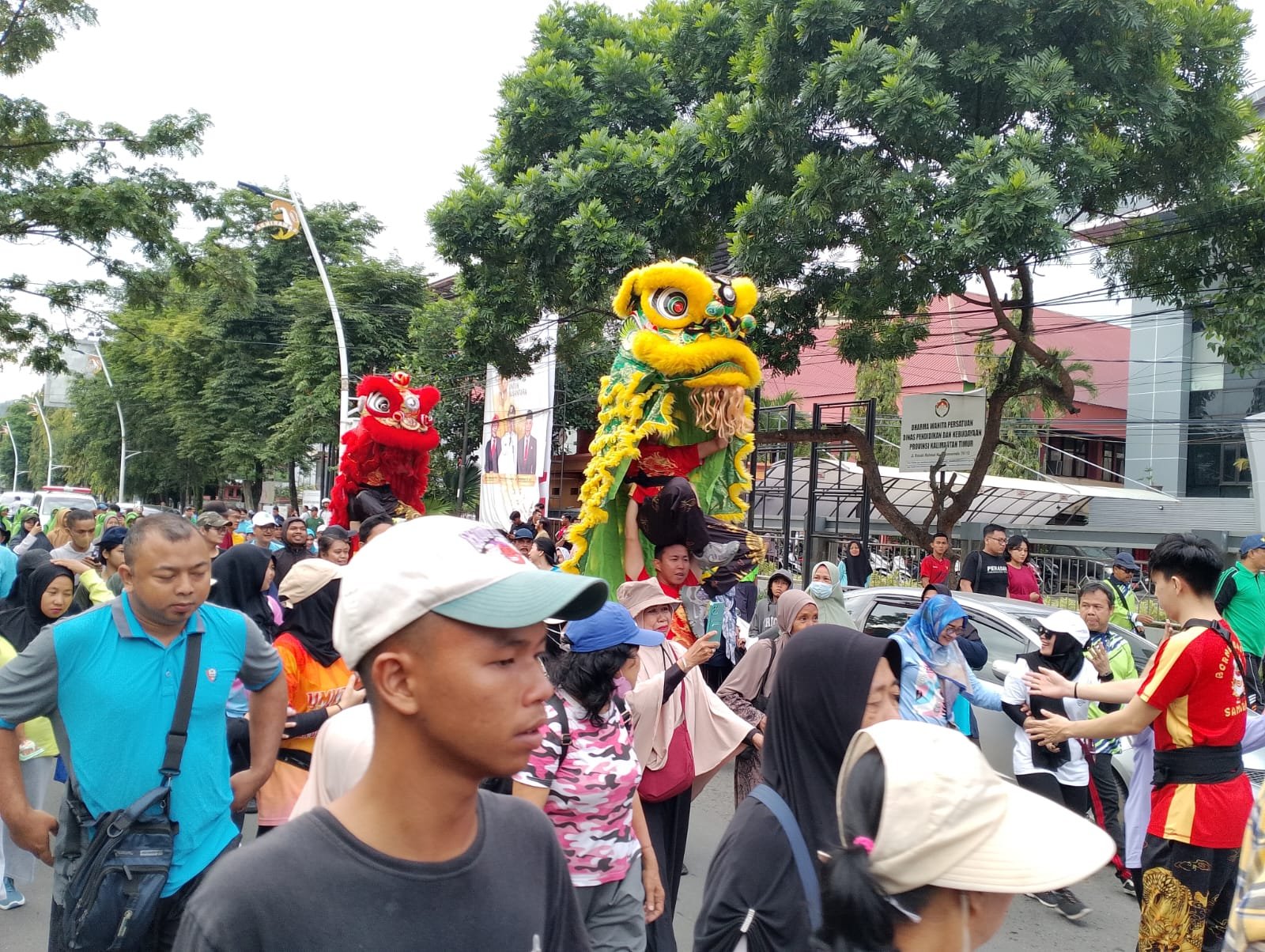 Kebersamaan Umat Beragama Dalam Jalan Sehat HAB ke-79 - National Media ...